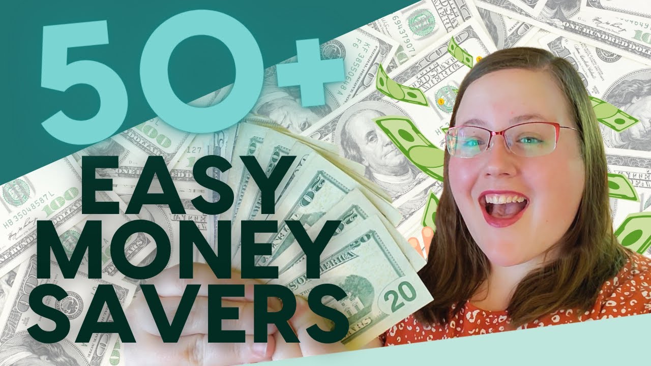50+ EASY ways to Save Money $$$! (I bet you don't do all these!) - YouTube