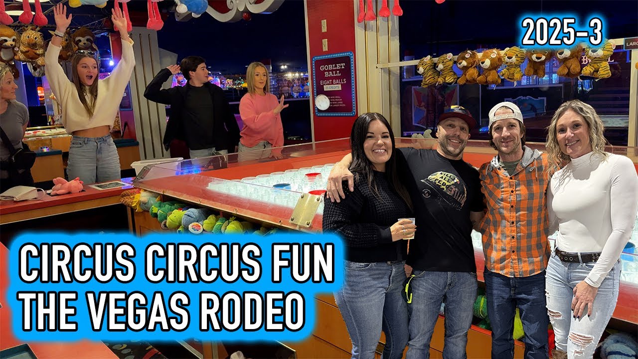 VEGAS 21st BIRTHDAY VACATION - Circus Circus & The American Rodeo ...