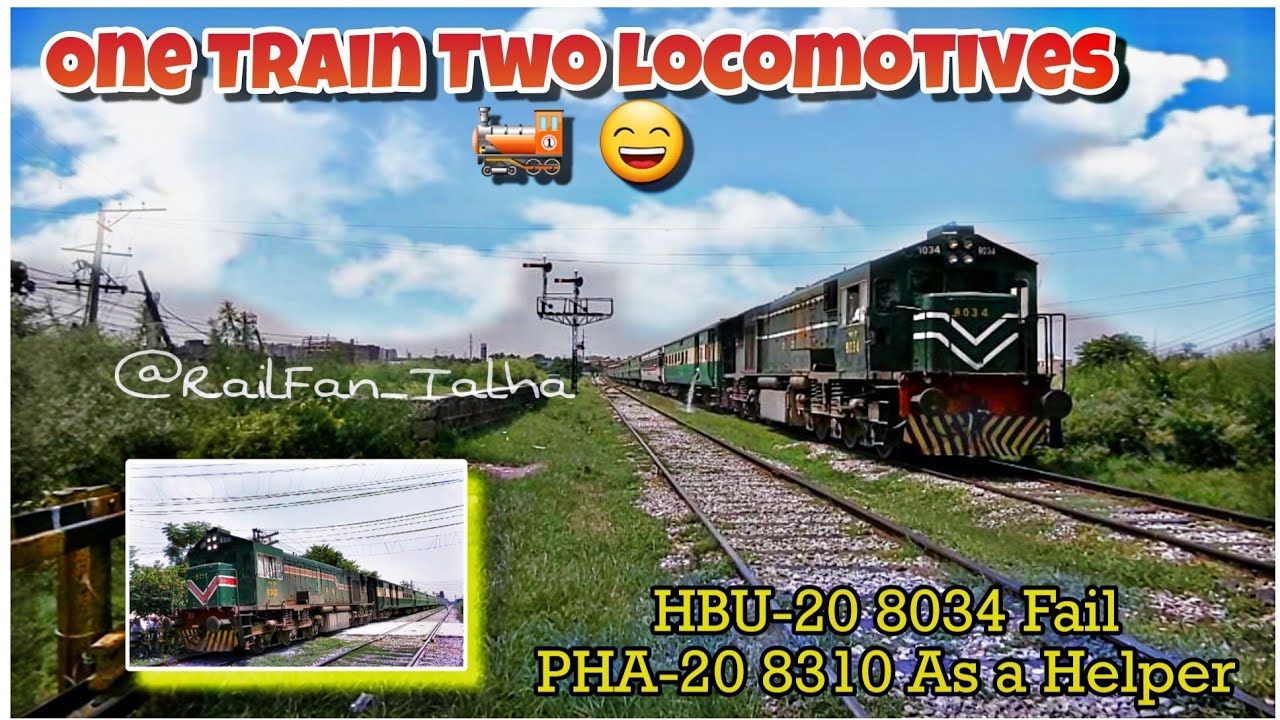 Kohat Express Locomotive Fail | Two Locomotives | Railfan Talha - YouTube