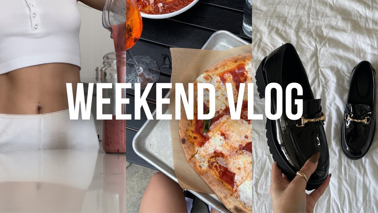 VLOG: weekend in my life, new fall shoes + lunch with family! - YouTube