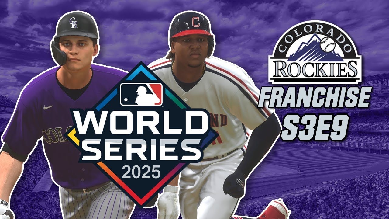 Rockies Franchise - S3E9 - World Series vs Cleveland - YouTube