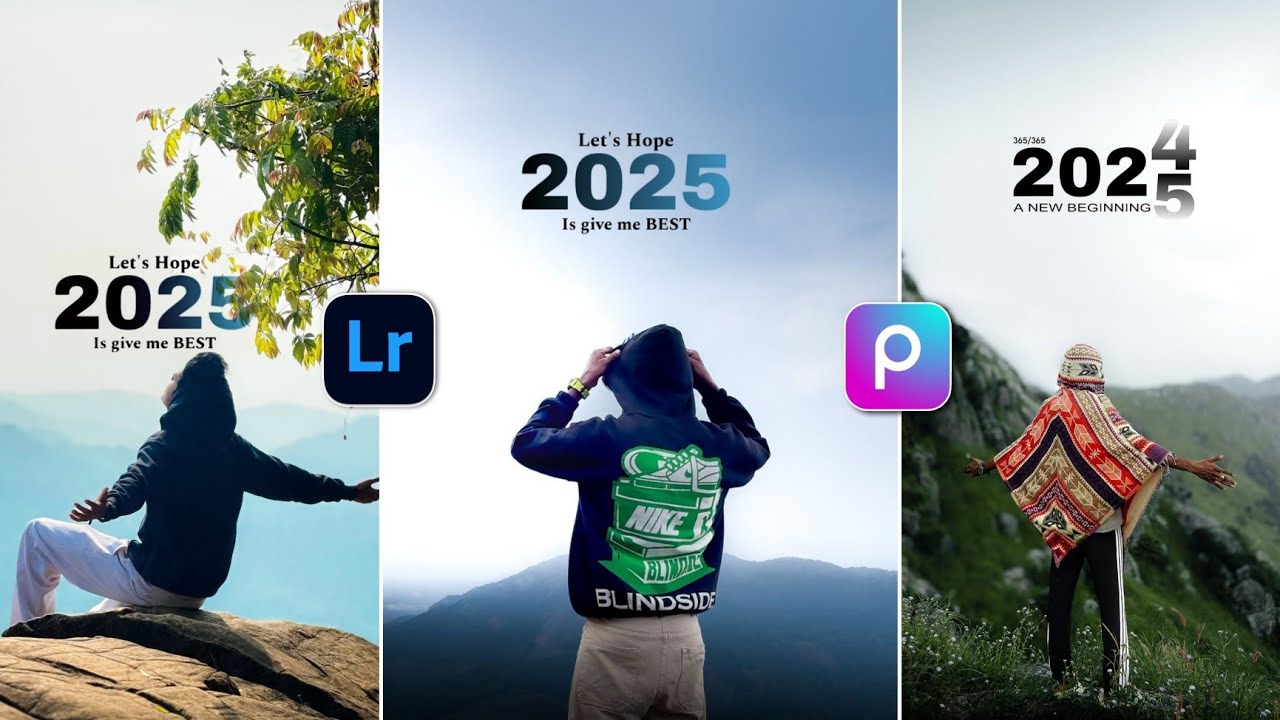 2025 New Year Photo Editing || New Year Photo Editing 2025 || Happy New ...