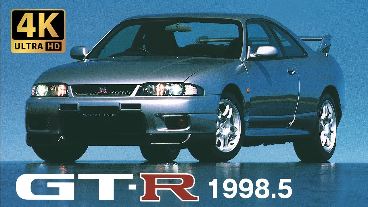 【4K Car Catalog】NISSAN SKYLINE GT-R 1998 旧車高画質カタログ 日産スカイラインGT-R1998 ...