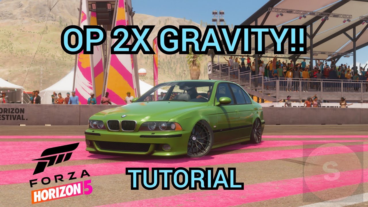 FORZA HORIZON 5 OP 2X GRAVITY TUTORIAL - YouTube