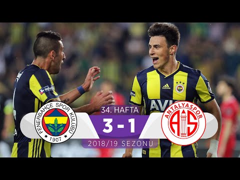 Fenerbahçe (3-1) Antalyaspor | 34. Hafta - 2018/19