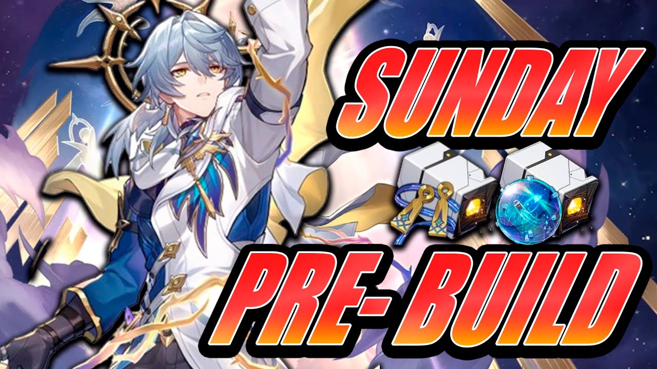 SUNDAY PRE-BUILD, ARTEFACTOS, CONO de LUZ y EQUIPOS HONKAI STAR RAIL 2. ...