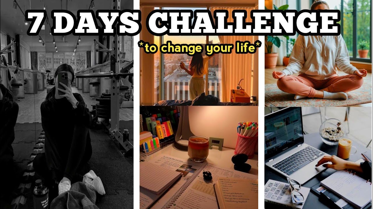 7 Days Challenge to Change Yourself Completely 🔥-Best Motivational ...