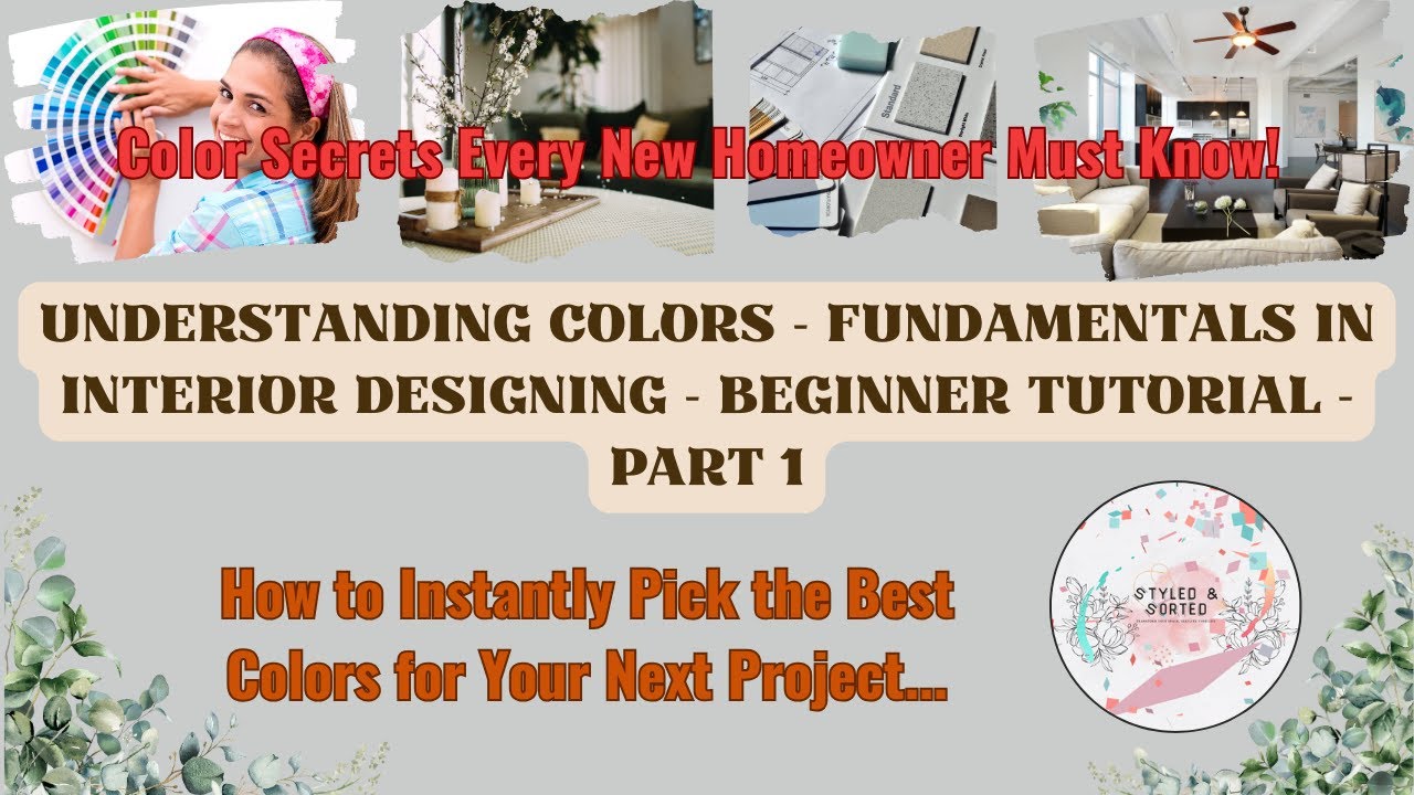 Understanding Colors | Fundamentals in Interior Designing | Beginner ...