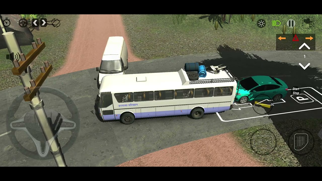 indian bus driving in hill road - YouTube