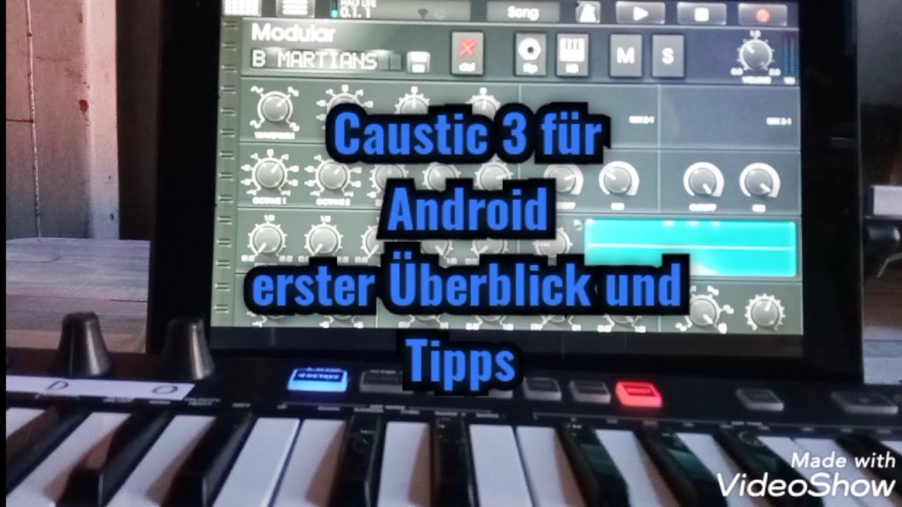 Caustic 3 für Android erster Überblick und Tipps - Beste DAW für ...