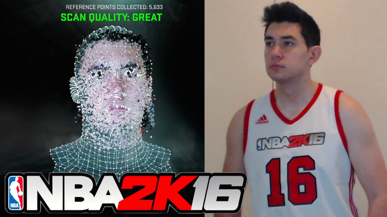 NBA 2K16 - FACE SCAN (MyPLAYER - NBA 2K16 Gameplay) - YouTube