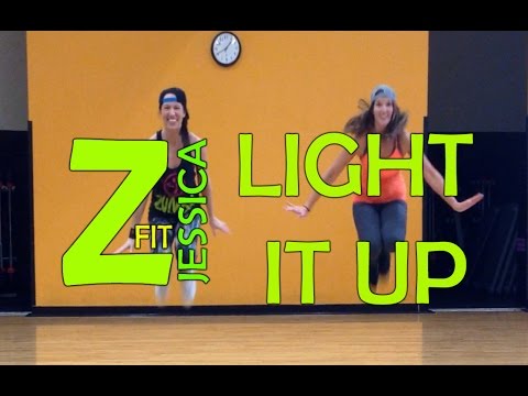 Zumba Light It Up - Major Lazer || ZumbaFitJessica - YouTube