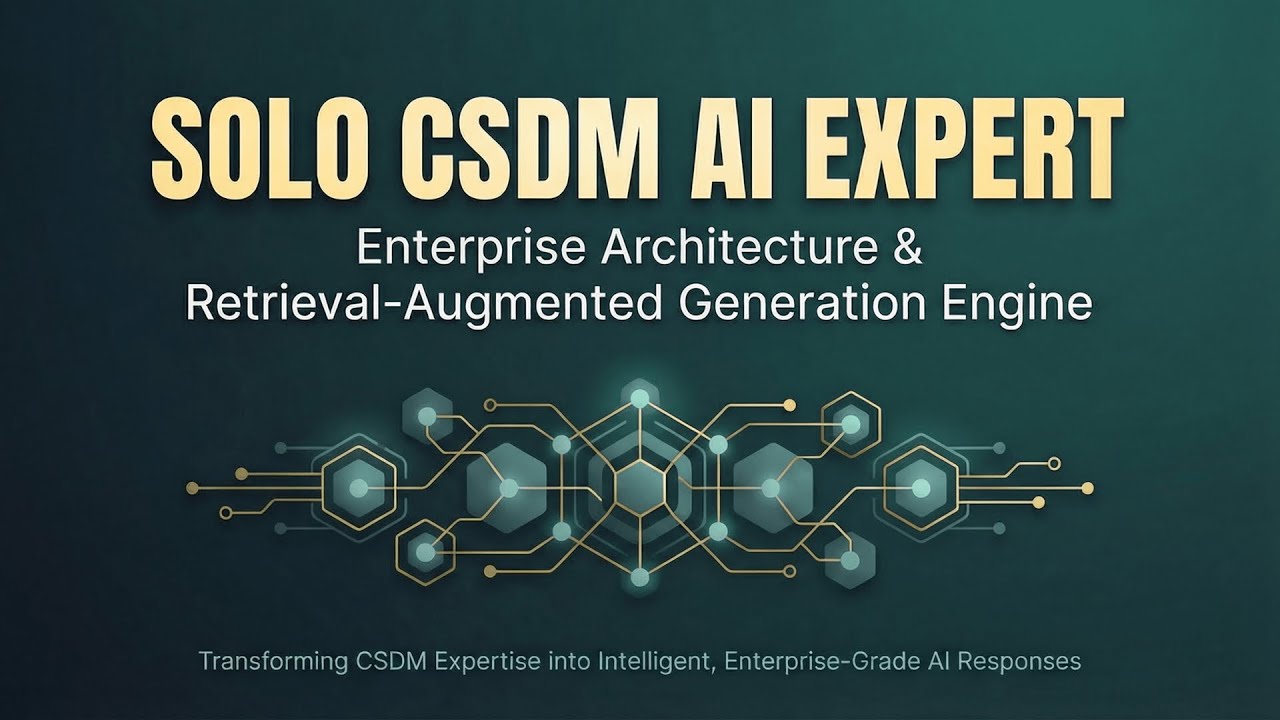 CSDM Service Models Mapped by AI Agents - YouTube