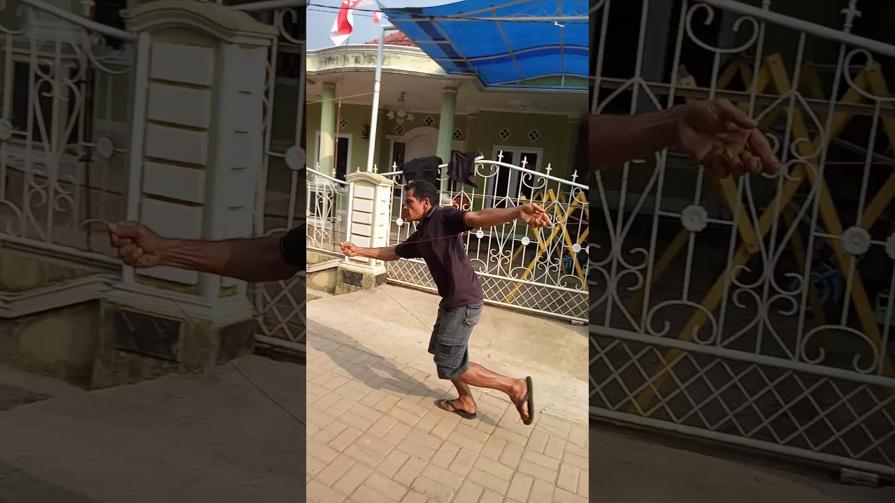 Main layangan lucu - YouTube