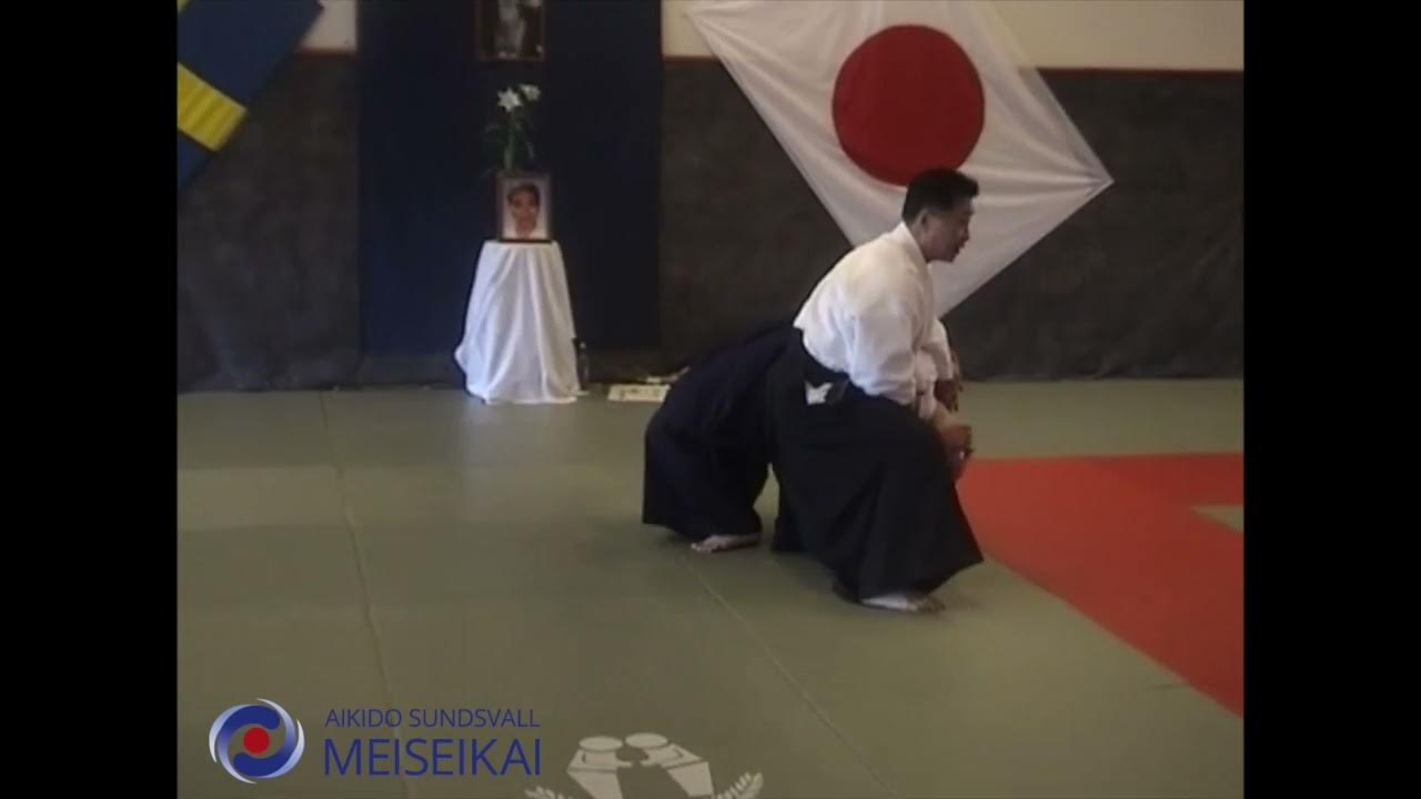 Aikido Ai Hanmi Stretch Bodies Shishiya Sensei, Sundsvall unknown year - YouTube
