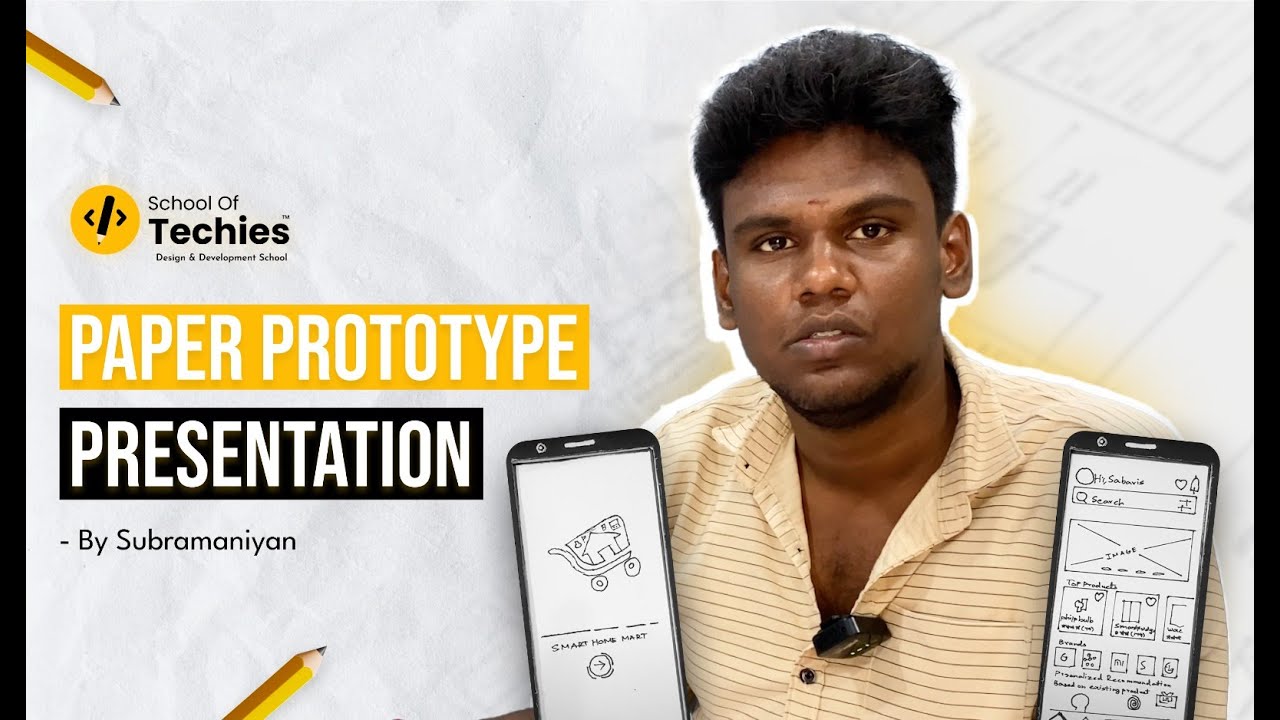 UXUI Design Course - Paper Prototype | Student Project | School Of ...
