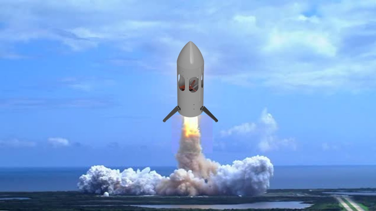 Self Landing Rocket | Semester Project #4 - YouTube