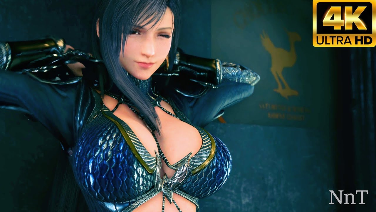 Tifa Stunning in Rogue Outfit (NG#3) Final Fantasy 7 Remake (4K UHDR) - YouTube