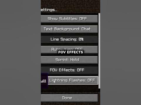 Best Minecraft Settings To win Any Pvp Match - YouTube
