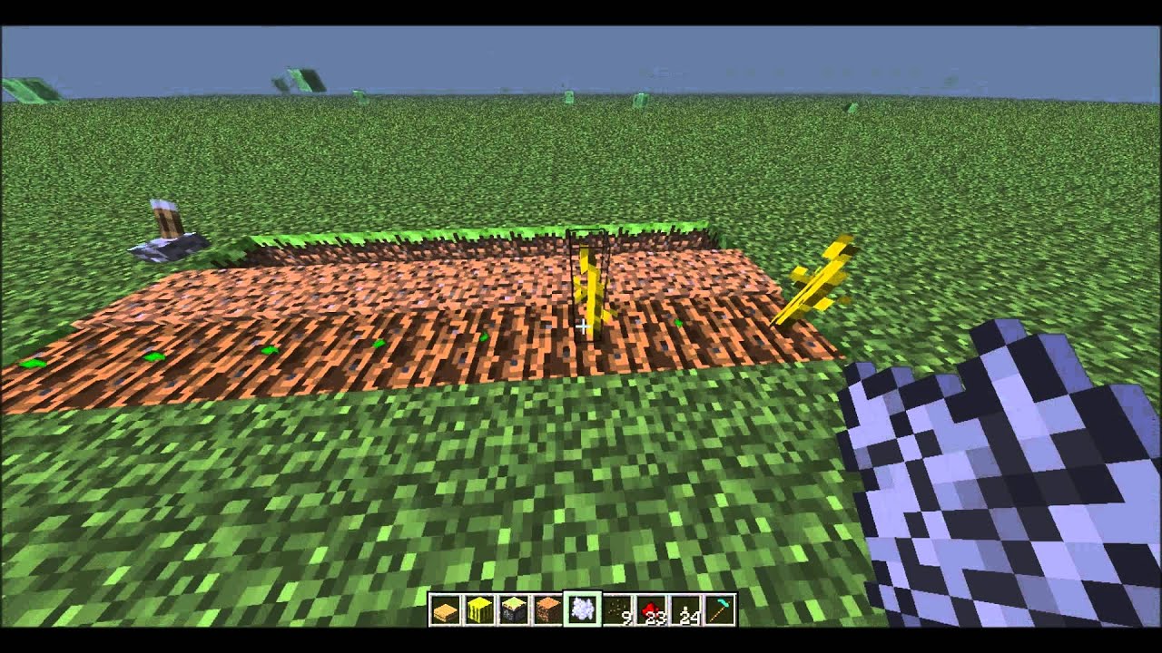 Minecraft - How to Make a Electric Melon Farm + Redstone. - YouTube