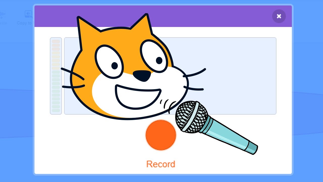 How To Record Sounds In Scratch Youtube