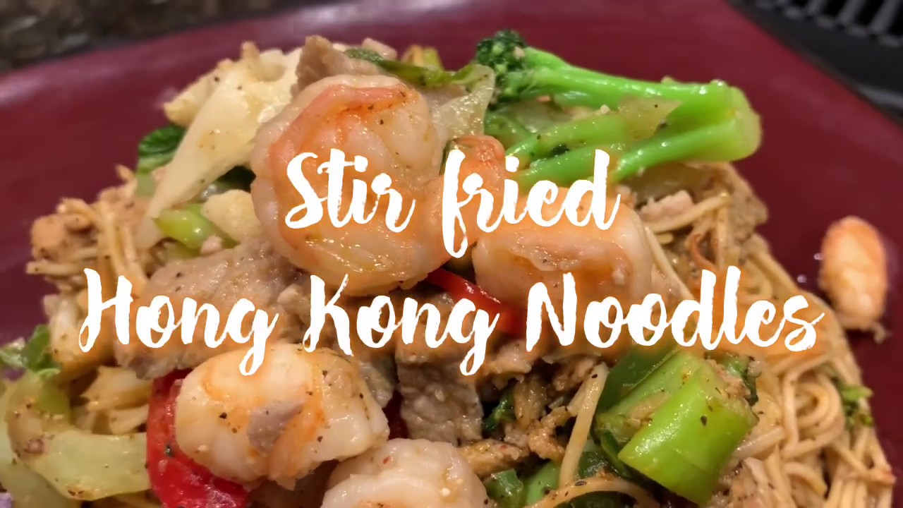 👨‍🍳Alex Cooking EP: Stir fried Hong Kong noodles 🍜🤓👨🏼‍🎓 - YouTube