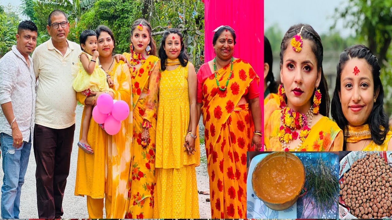 Soltini ko Haldi Ceremony & Kasar batne Vlog#haldiceremony#vlog ...