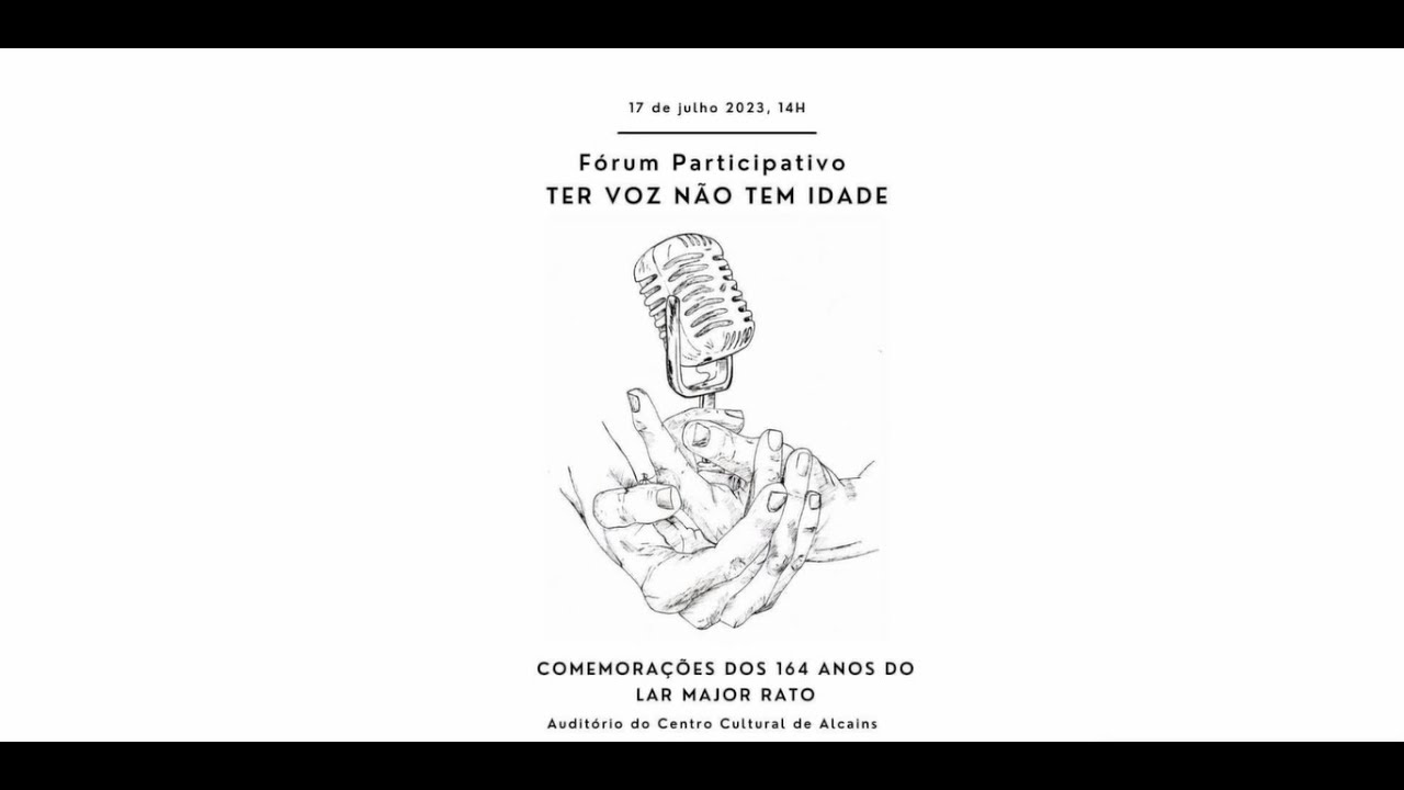 Fórum Participativo "Ter voz não tem idade" - YouTube