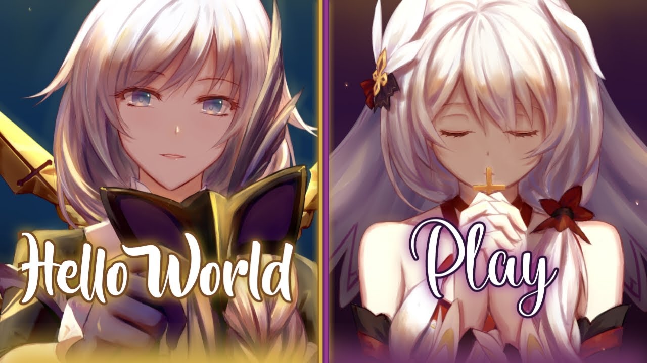Nightcore - Hello World Play (Switching Vocals) - Lyrics - YouTube