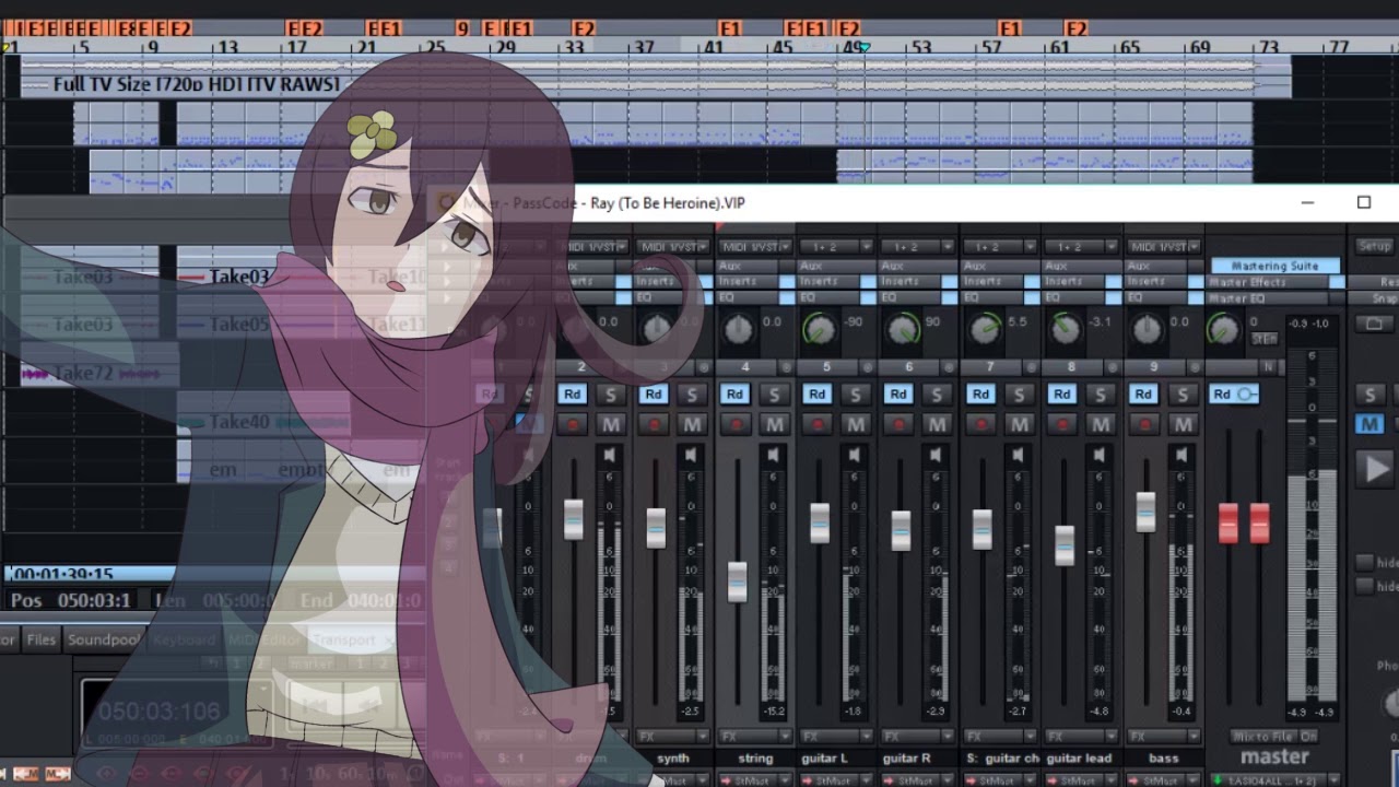 Passcode - Ray (instrumental) cover - YouTube