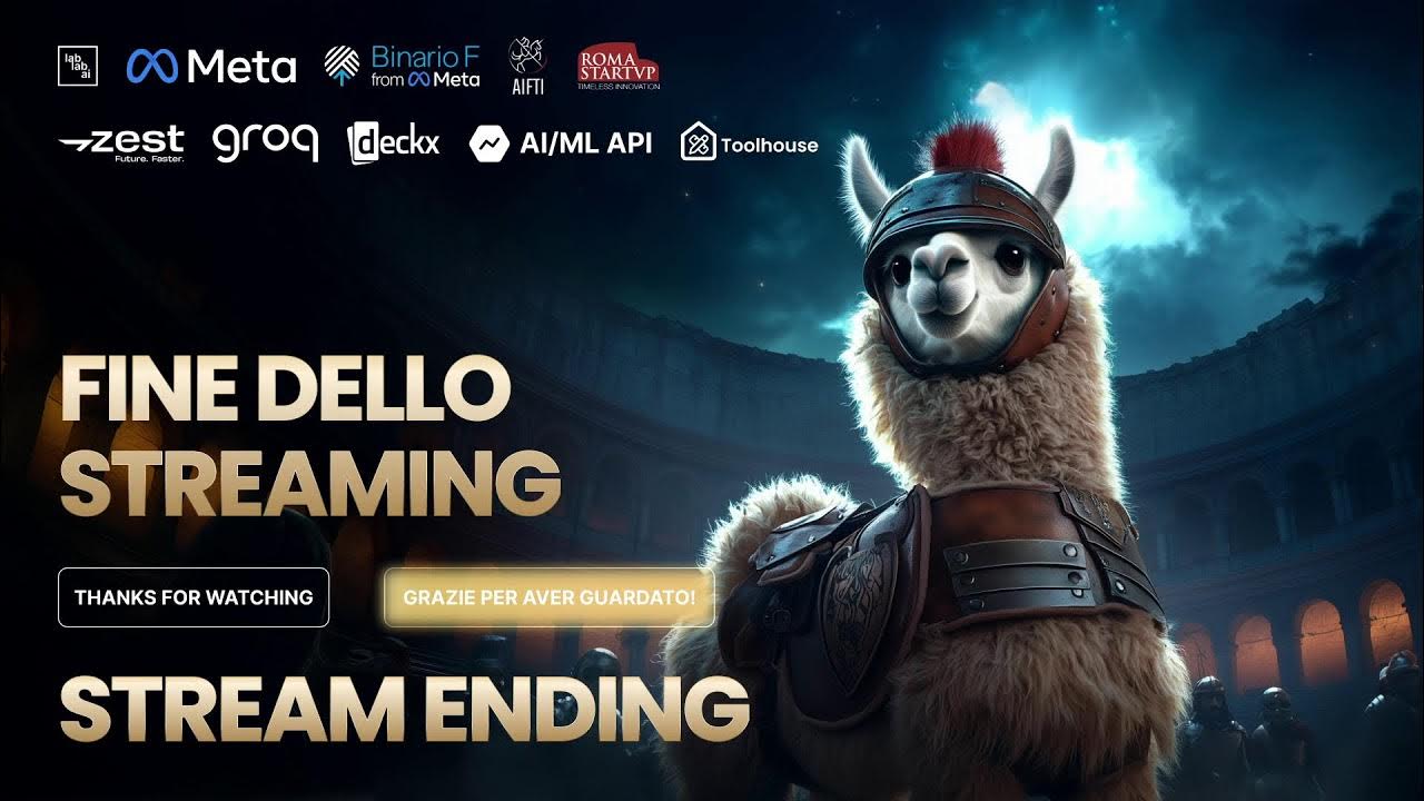 Llama Impact Hackathon Rome: Kick-Off and Introduction - YouTube