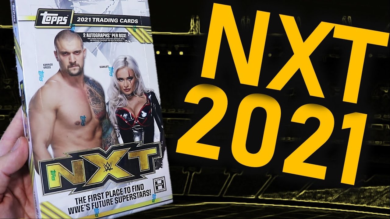 2021 NXT Topps WWE Wrestling Cards - Hobby Box Opening! - YouTube