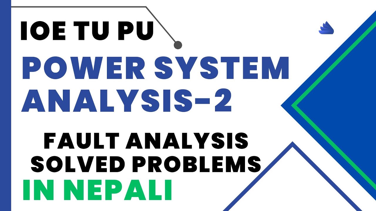 Power system analysis 2 || fault analysis solved problems 2 - YouTube