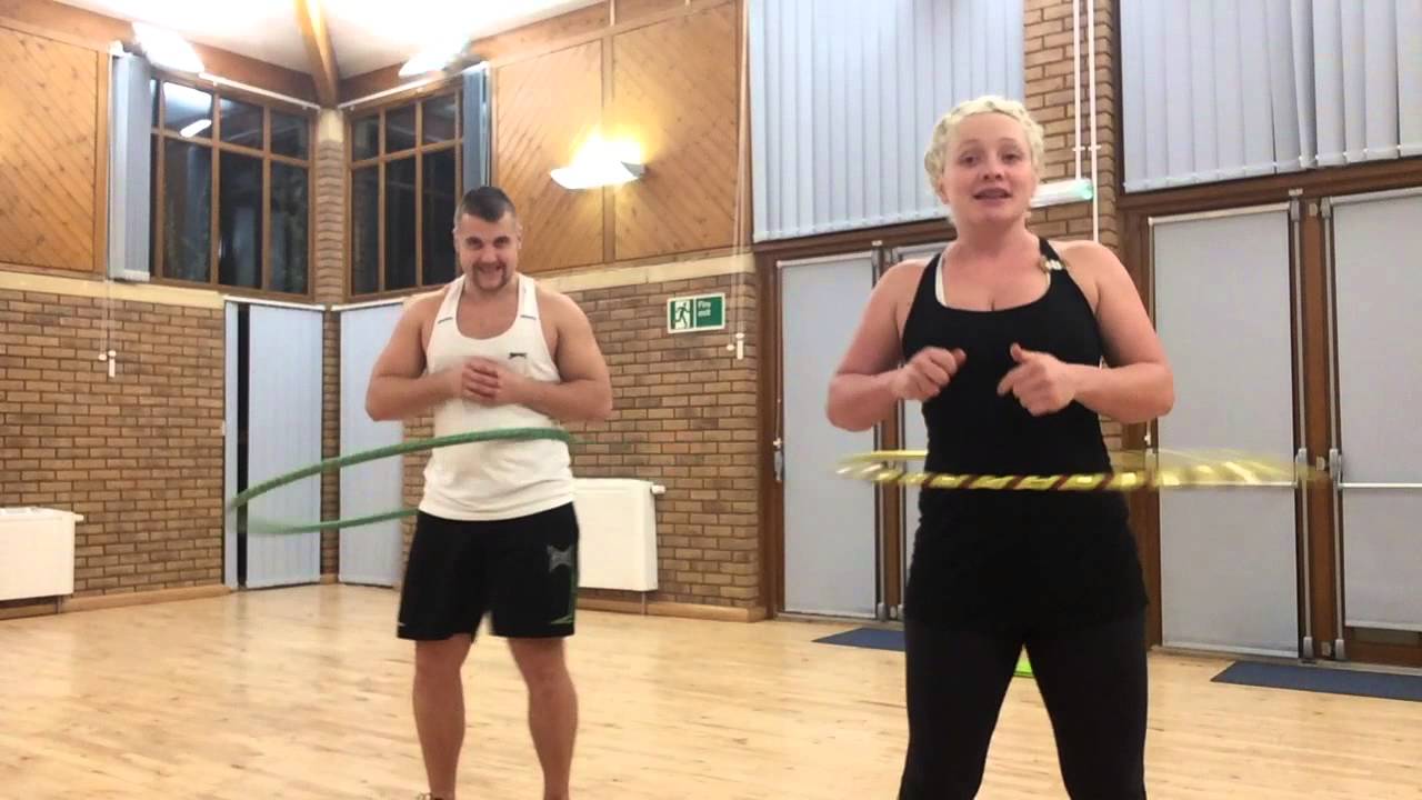 beginner hooping 1. - how to keep it up - YouTube