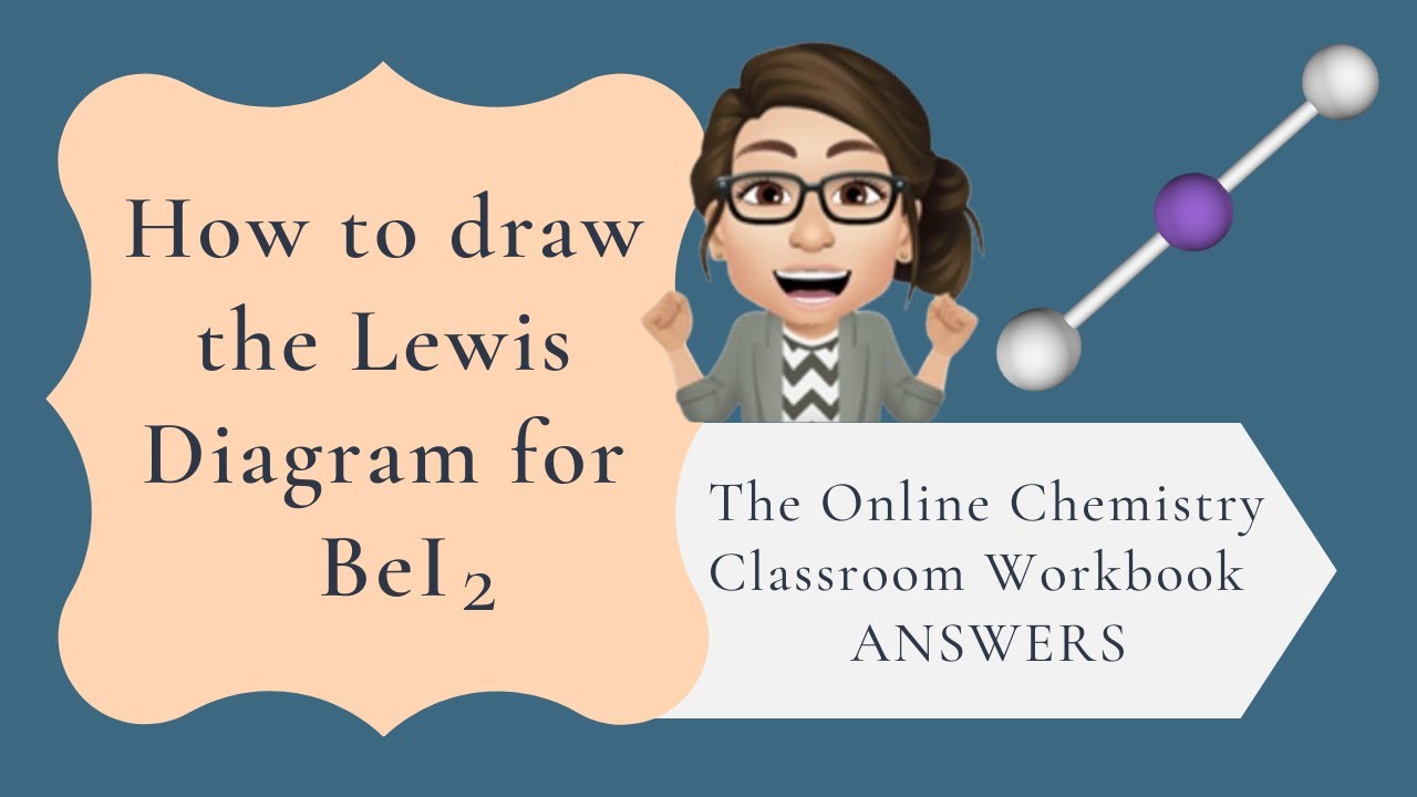 How to draw the Lewis diagram for BeI2 - YouTube