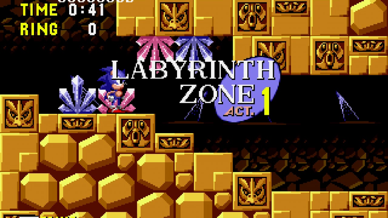 Sonic 1 Prototype Music - Labyrinth Zone - YouTube