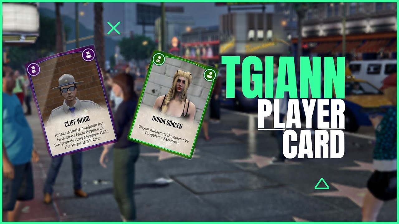 TGIANN Fivem Player Cards - YouTube