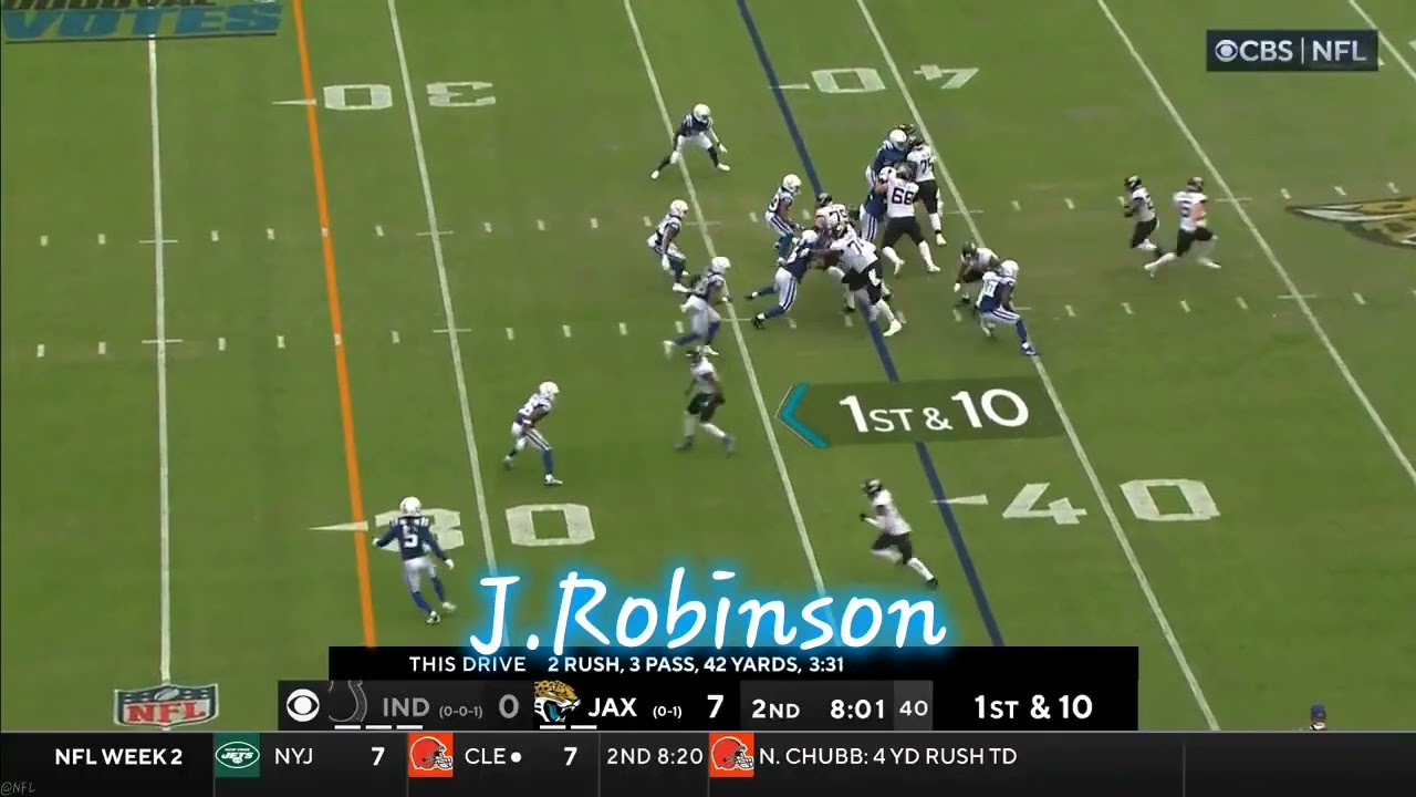J. Robinson new RB for Jets - YouTube