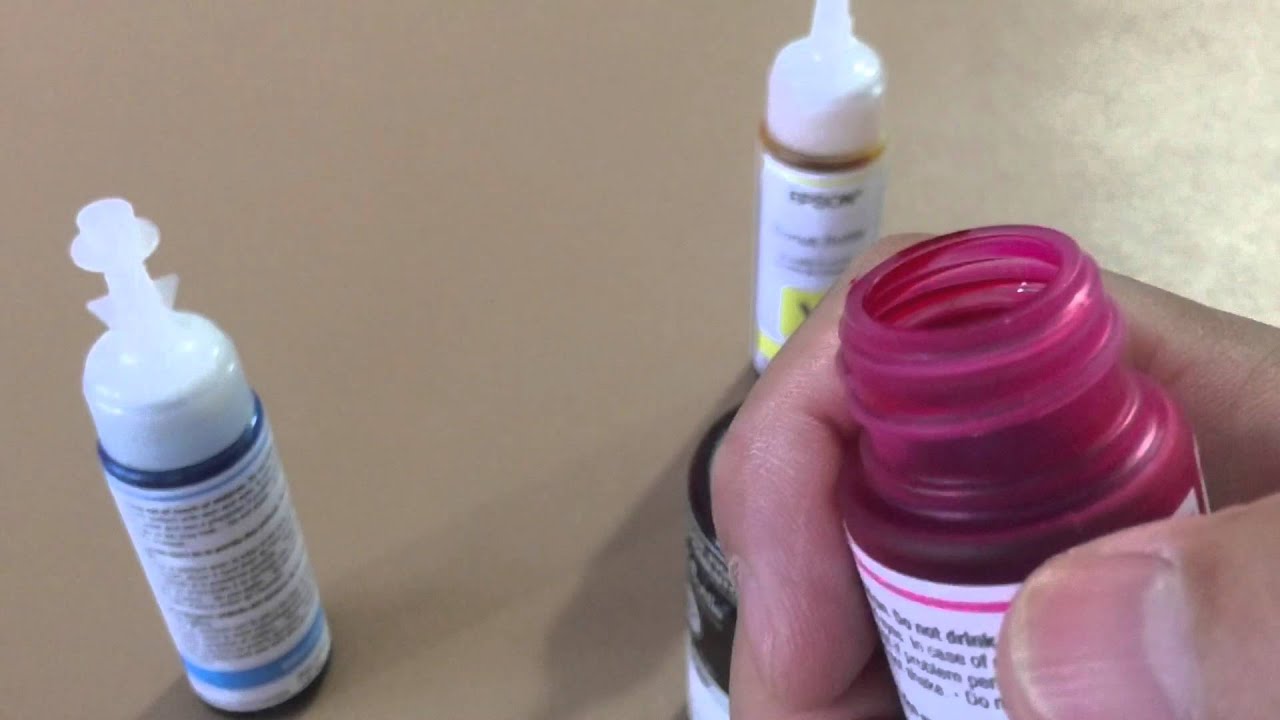 Using the new cheaper EcoTank ink system by Epson - YouTube