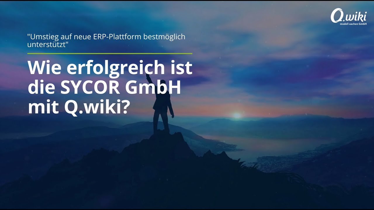 Erfolgsgeschichte SYCOR GmbH - YouTube