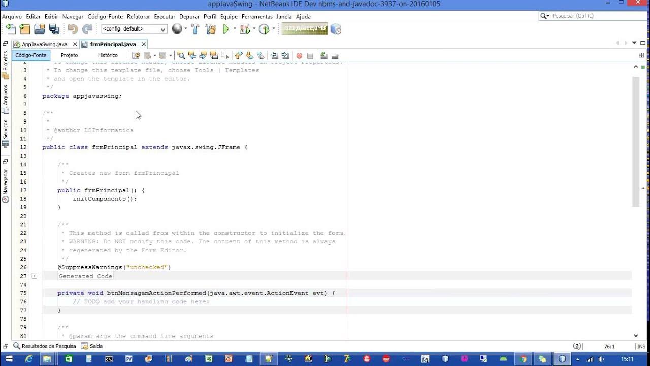 Swing Componente: JTextField e JOptionPane - YouTube