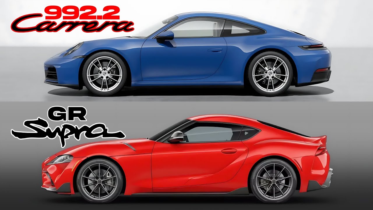 Two GR Supras Or One 992 Carrera? - YouTube