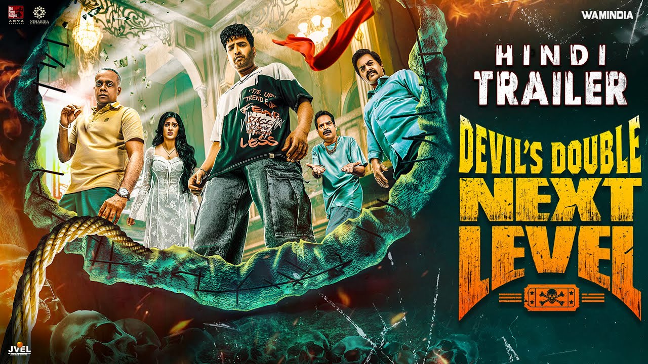 Devil's Double Next Level (Hindi Trailer) | Santhanam's Horror Comedy Returns | In Cinemas 16th ...