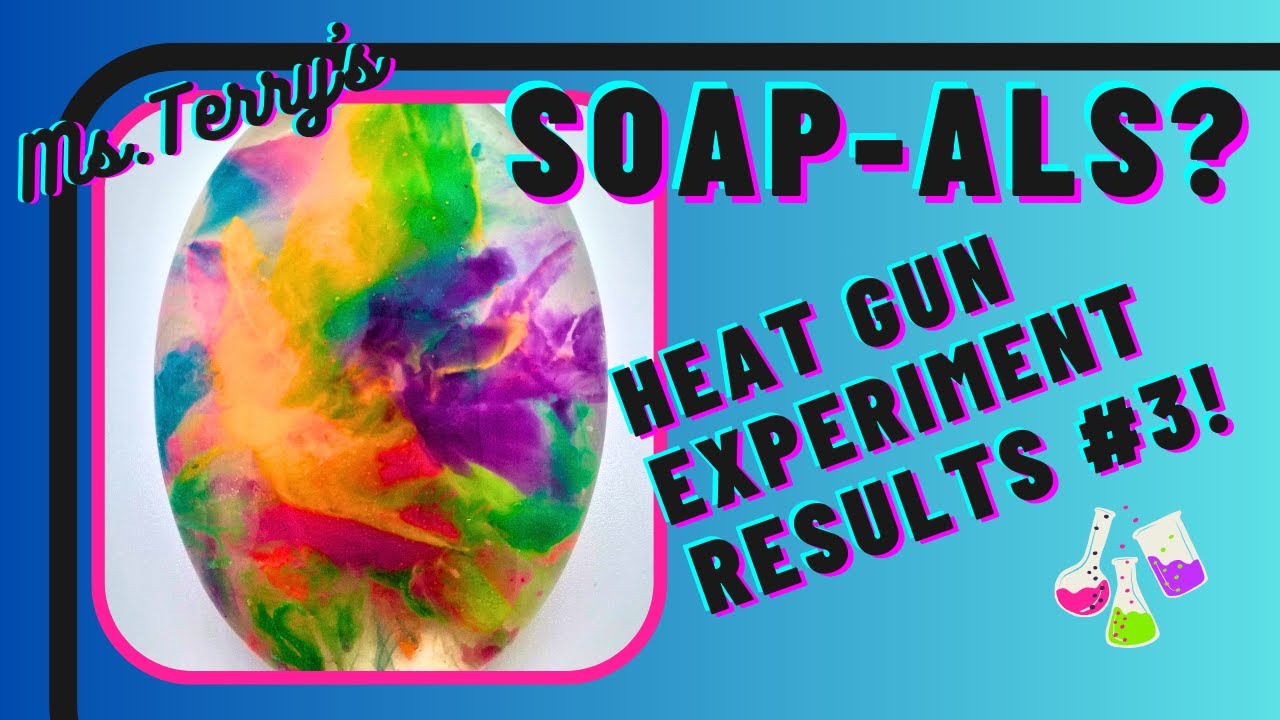Melt & Pour Opals made w/Soap Scraps & a Heat Gun? These are the BEST ...