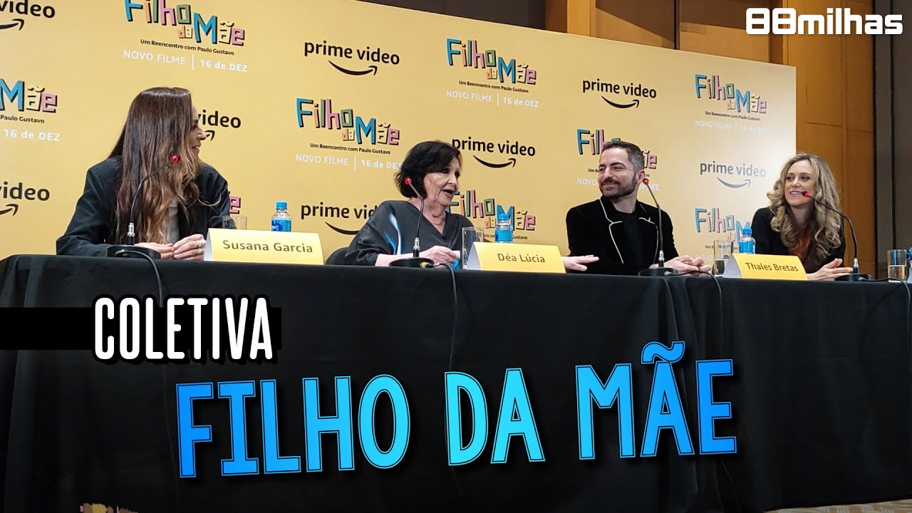 Trecho da Coletiva de Imprensa do filme FILHO DA MÃE - YouTube