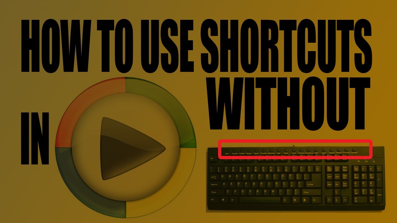 HOW TO USE SHORTCUTS IN WMP WITHOUT MULTIMEDIA KEYBOARD - YouTube