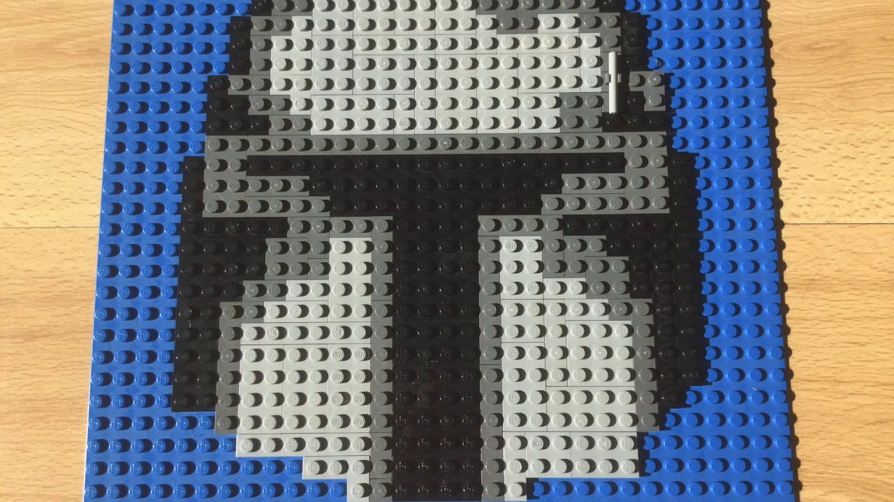 Lego Mandalorian head - YouTube