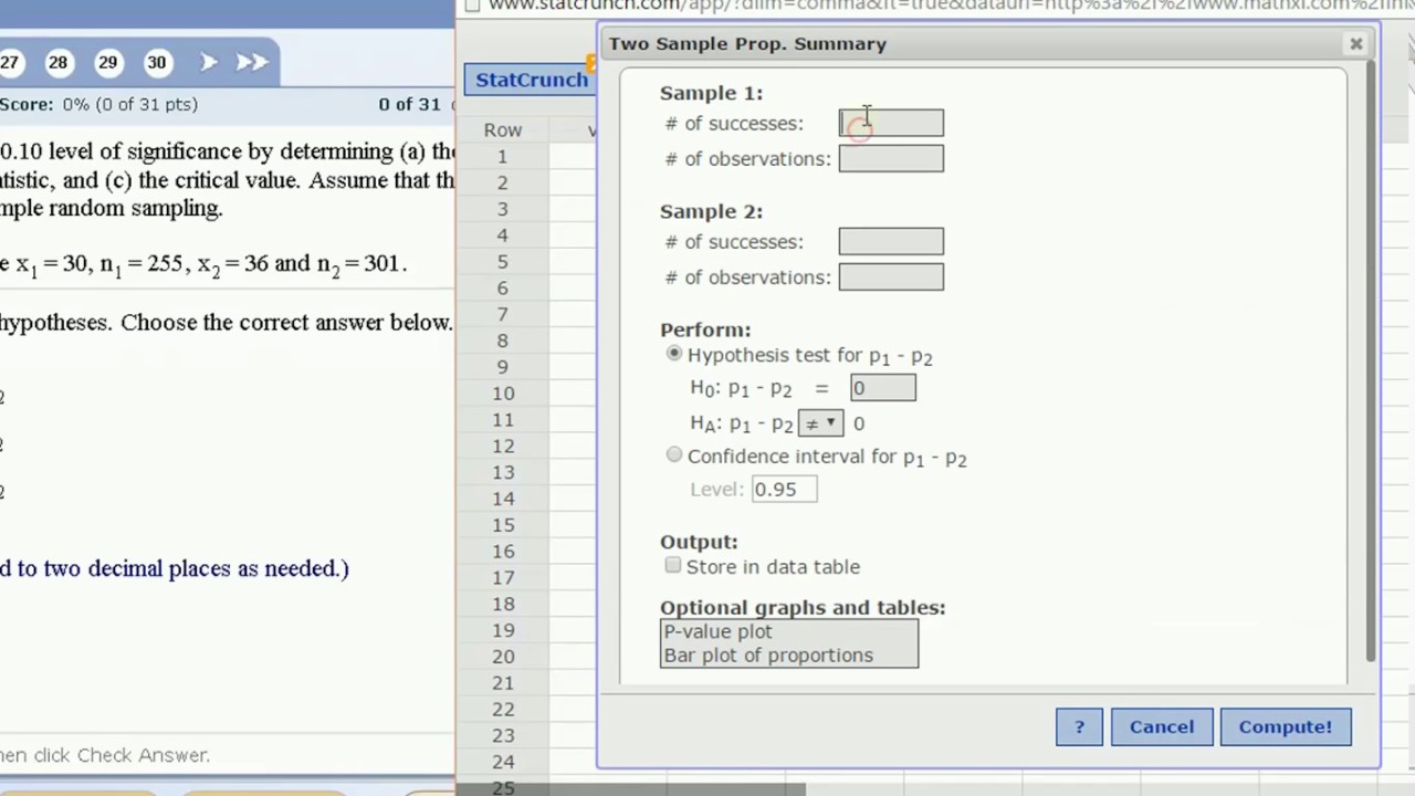 Hypothesis Test On The Difference Of Two Population Proportions YouTube hypothesis-test-on-the-difference-of-two-population-proportions-youtube