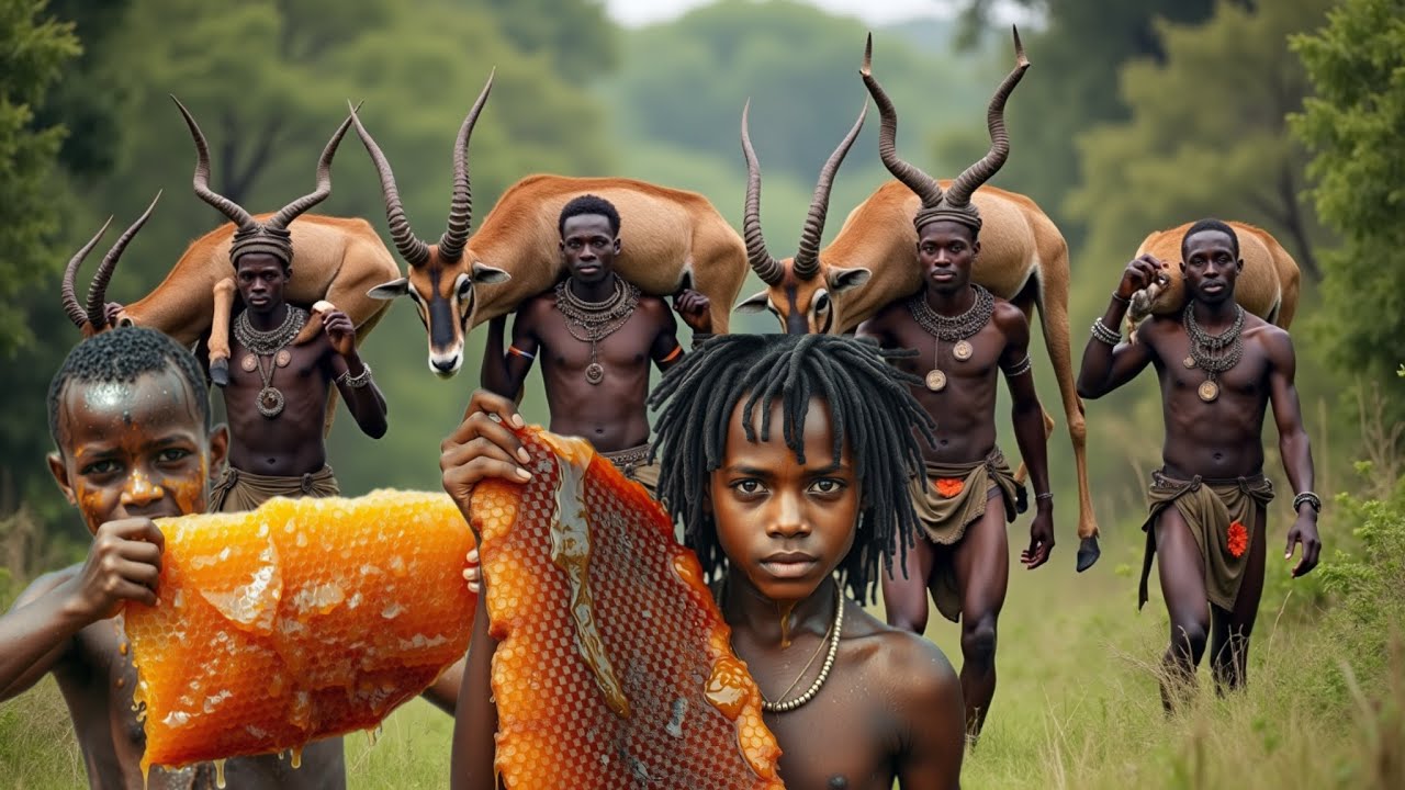 FEARLESS Hunters Brave DEADLY Bees for Sweet Honey Rewards! - YouTube