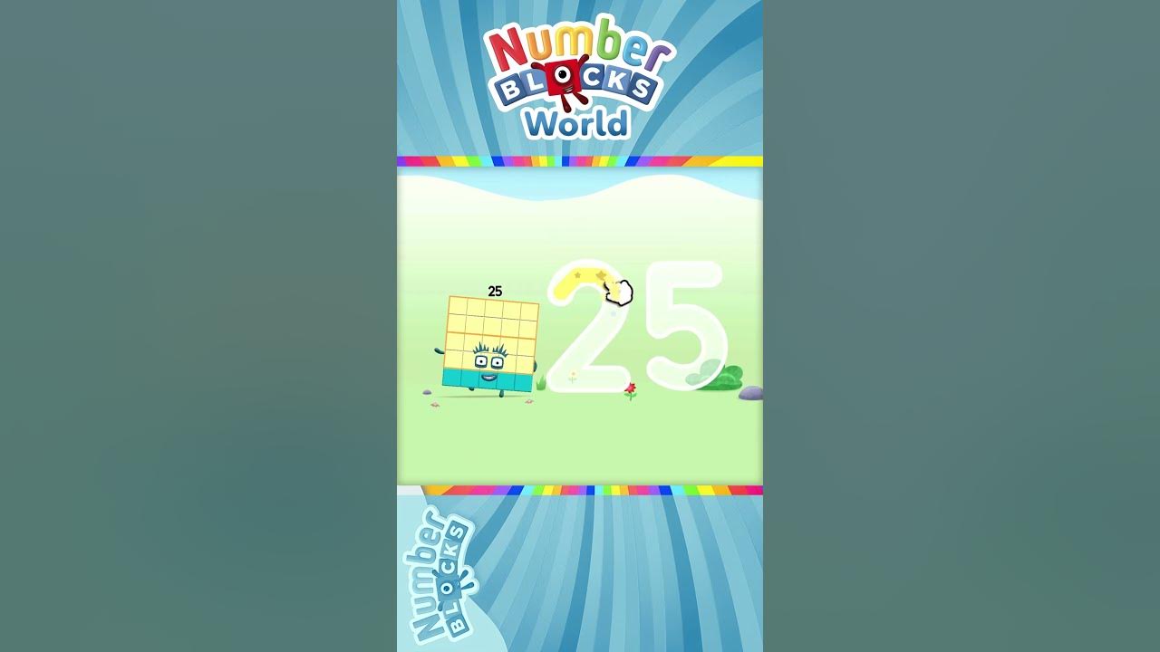 Numberblocks World - Meet Numberblock Twenty Five and Learn How to ...